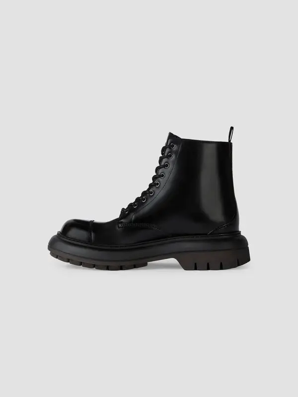 Givenchy Cargo Boots In Leather