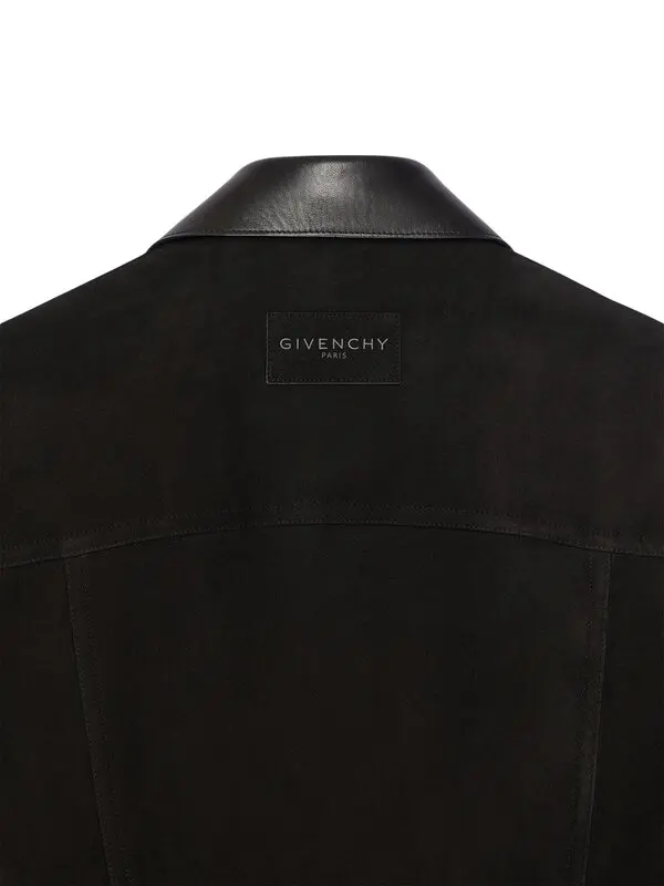 Givenchy Jacket In Suede With Asymmetrical Pocket