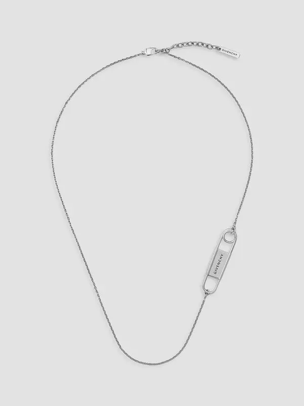 Givenchy Pin Necklace In Metal