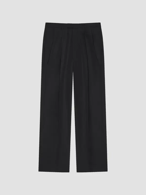 Givenchy Double Pleated Pants In Poplin