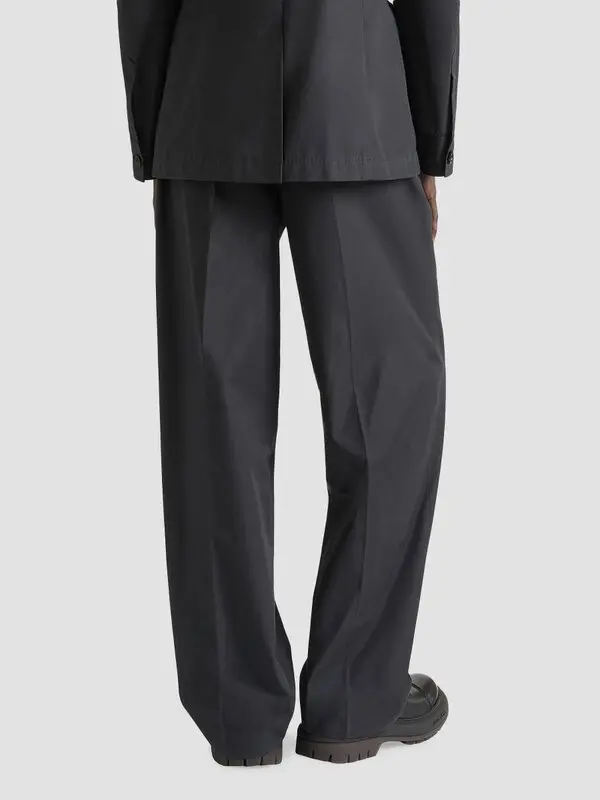 Givenchy Double Pleated Pants In Poplin