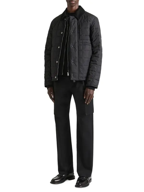 Givenchy Couture Seam Quilted Blouson Jacket