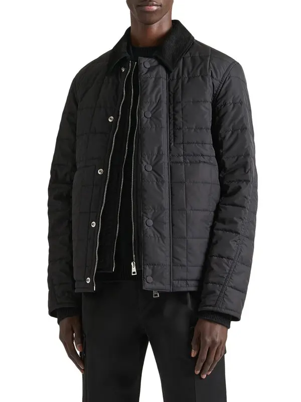 Givenchy Couture Seam Quilted Blouson Jacket