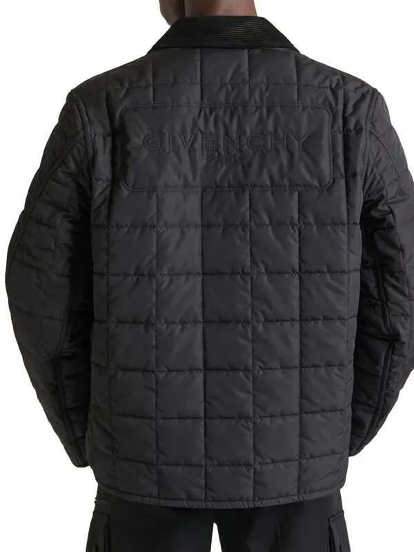 Givenchy Couture Seam Quilted Blouson Jacket