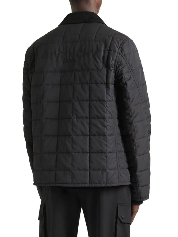 Givenchy Couture Seam Quilted Blouson Jacket