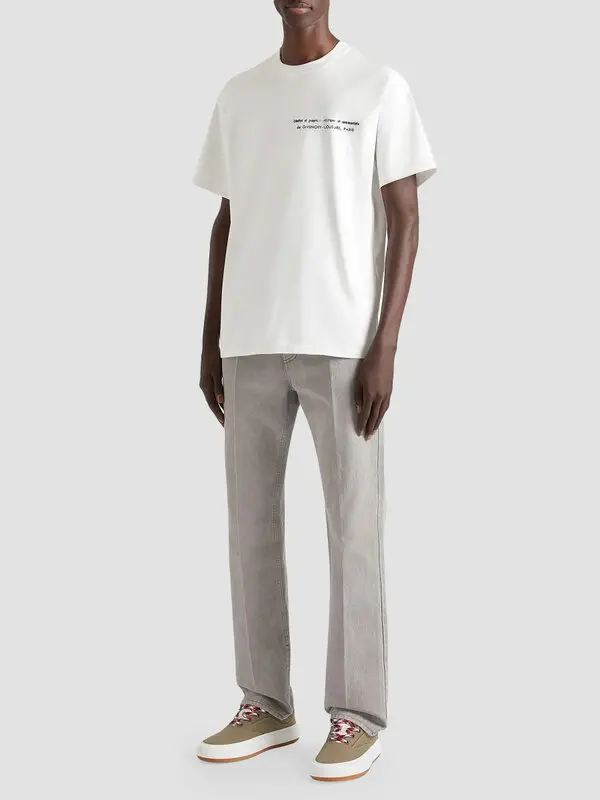 Givenchy Straight Fit Jeans With Folded Effect