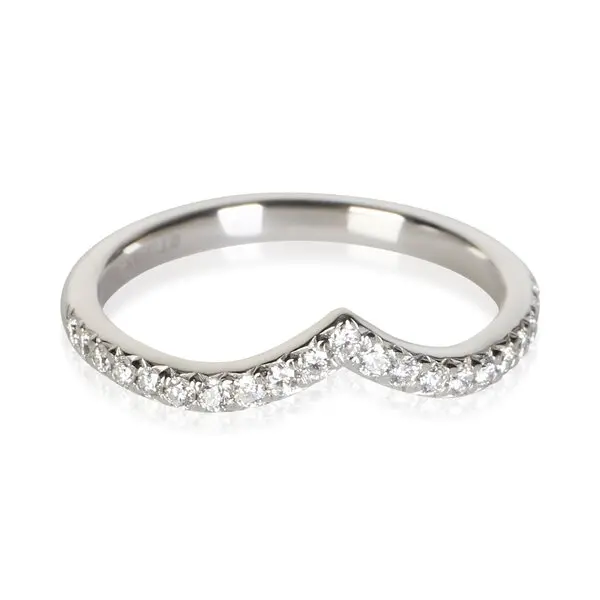 Tiffany & Co. Diamond Soleste V Band - Platinum