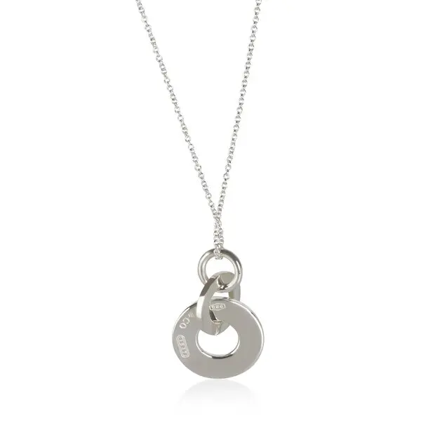 Tiffany & Co. Sterling Silver 1837 Triple Circle Drop Pendant - Sterling_silver