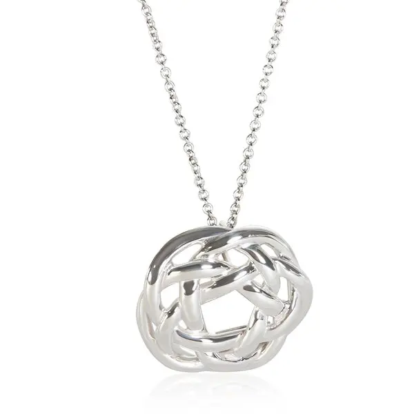 Tiffany & Co. Sterling Silver Celtic Knot Pendant - Sterling_silver