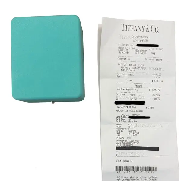 Tiffany & Co. Diamond Elsa Peretti Open Heart Pendant