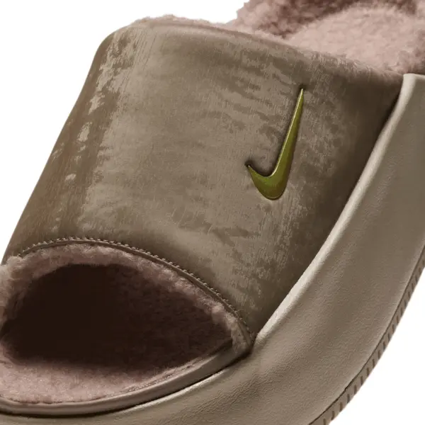 Nike Calm Elevation Se Faux Fur Slides