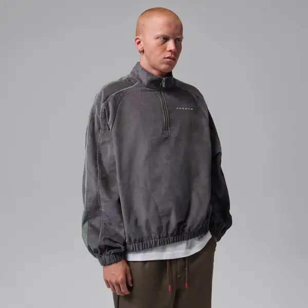 JORDAN Flight Corduroy 1/2-zip Top