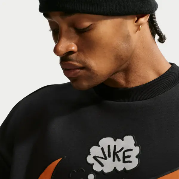 Nike Standard Issue French Terry Basketball Crew