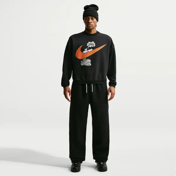 Nike Standard Issue French Terry Basketball Crew