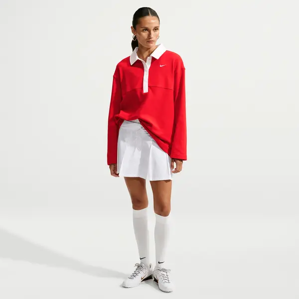 Nike Sportswear Oversized Long-sleeve Polo