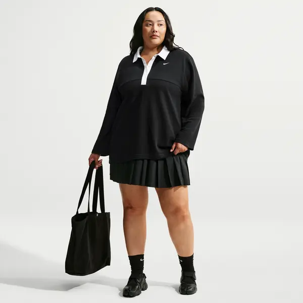 Nike Sportswear Oversized Long-sleeve Polo