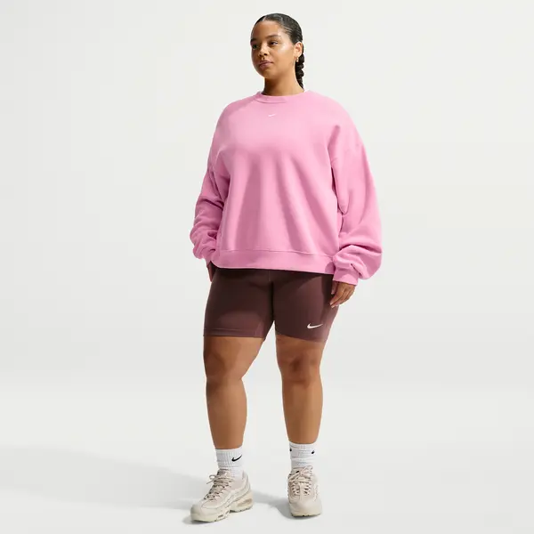 Nike Studio Fleece Medium Weight Oversized Crew-neck Sweatshirt