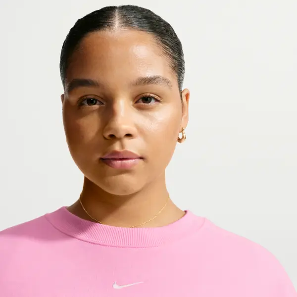 Nike Studio Fleece Medium Weight Oversized Crew-neck Sweatshirt