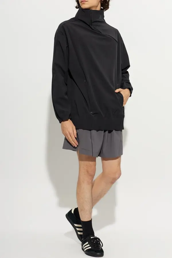 Adidas Oversized Zip-front Sweatshirt