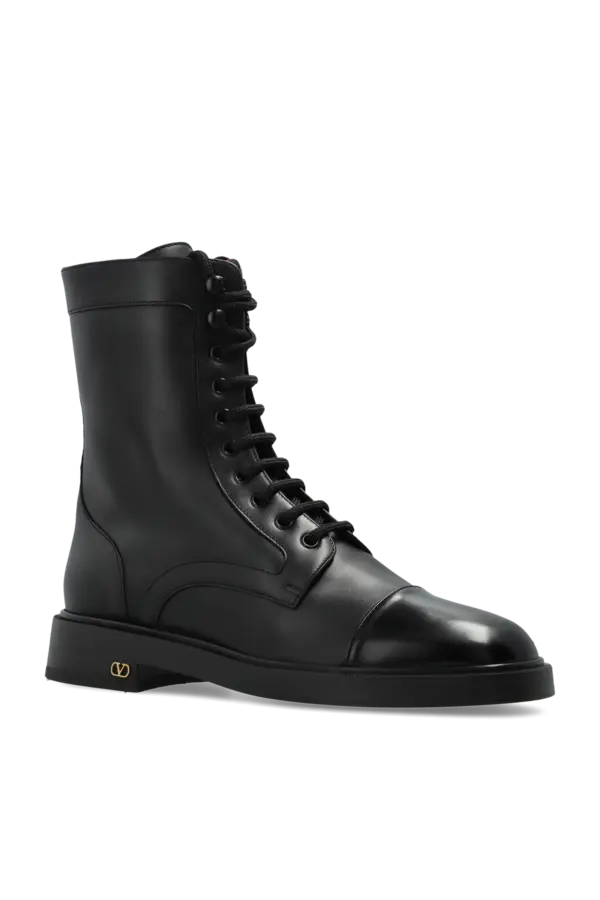 Valentino Garavani Leather Ankle Boots