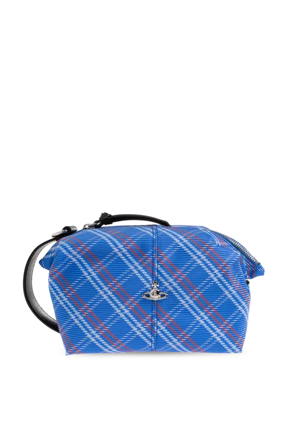 VIVIENNE WESTWOOD Checked Handbag - Blue