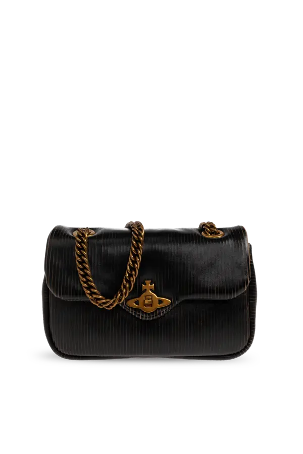 VIVIENNE WESTWOOD Shoulder Bag ‘anita Chain Small - Black