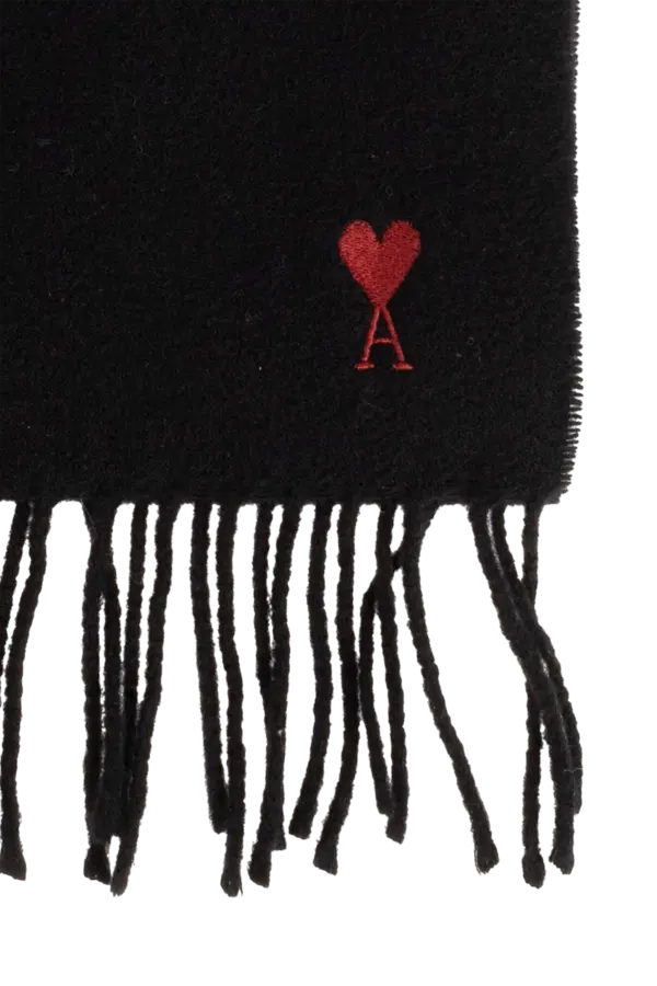 AMI Paris Wool Scarf