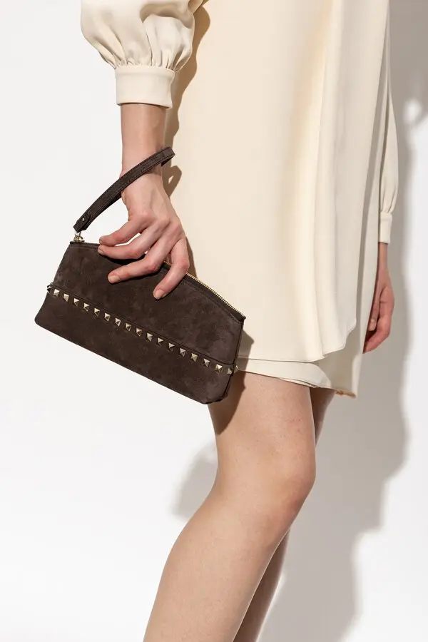 Valentino Garavani Studded Suede Bag
