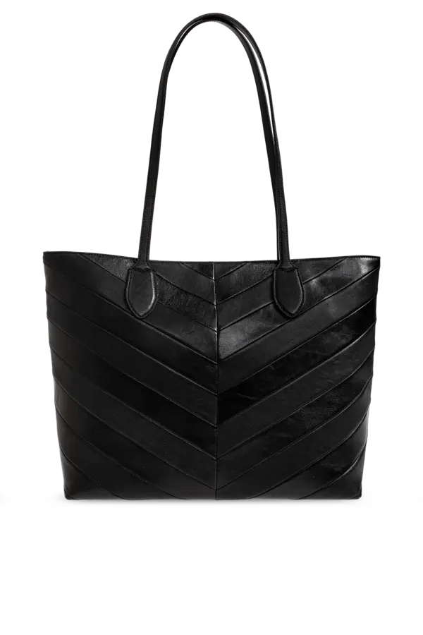 Valentino Garavani Leather Logo Shopper