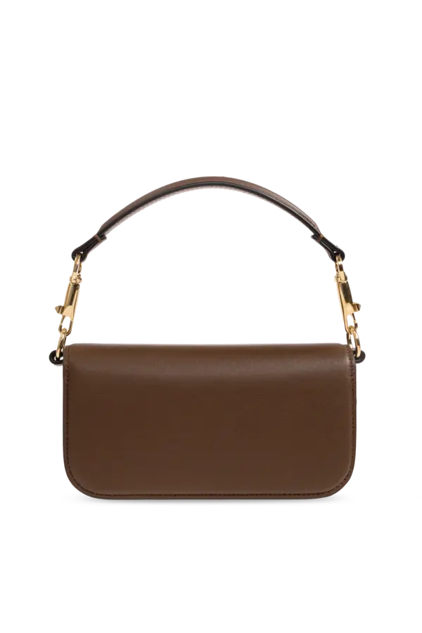 Valentino Garavani Logo Leather Shoulder Bag