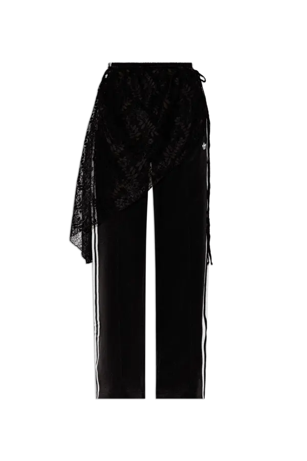 ADIDAS ORIGINALS Joggers With A Lace Skirt - Black