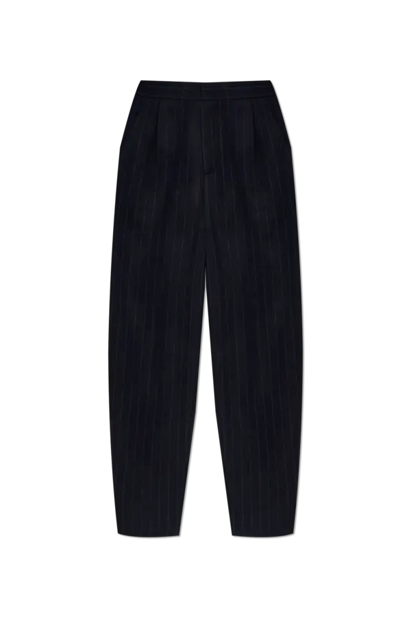 Sease Wool Trousers With A Striped Pattern