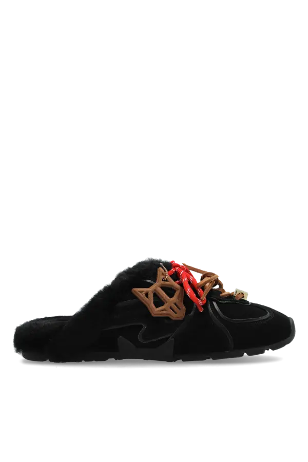 NAKED WOLFE Adorn’ Slides - Black