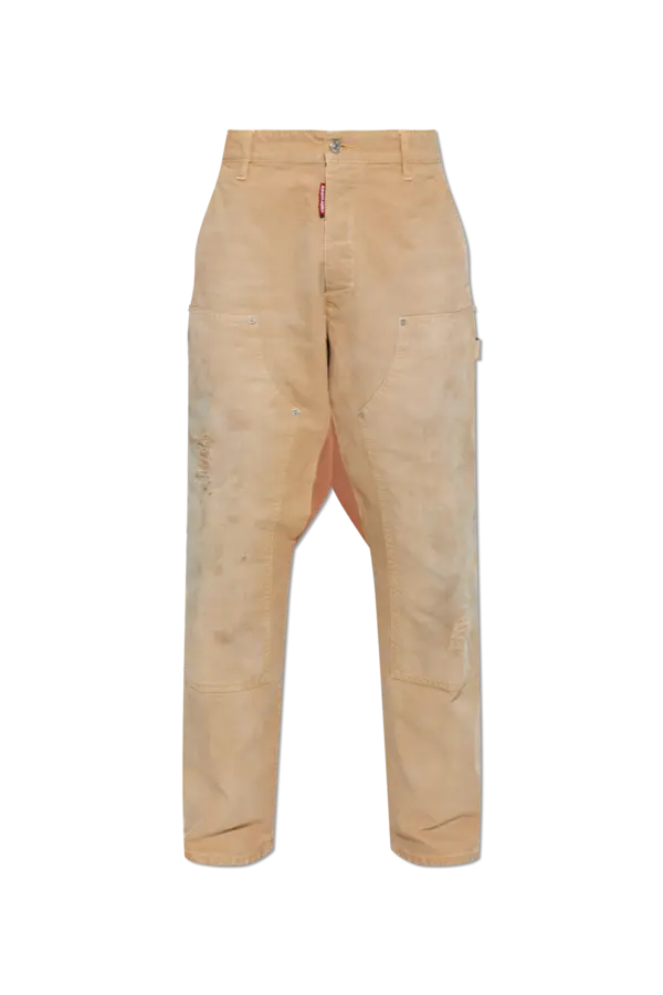 Dsquared2 Cargo Trousers - Beige