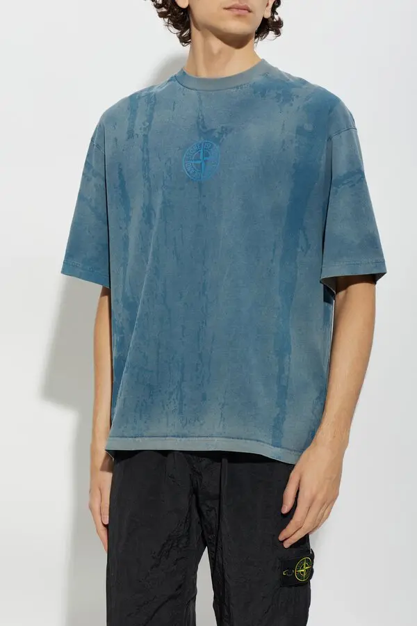 Stone Island T-shirt With Printed Logo