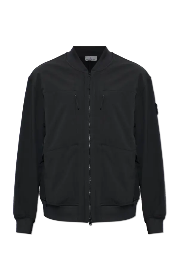 Stone Island Waterproof Bomber Jacket - Black