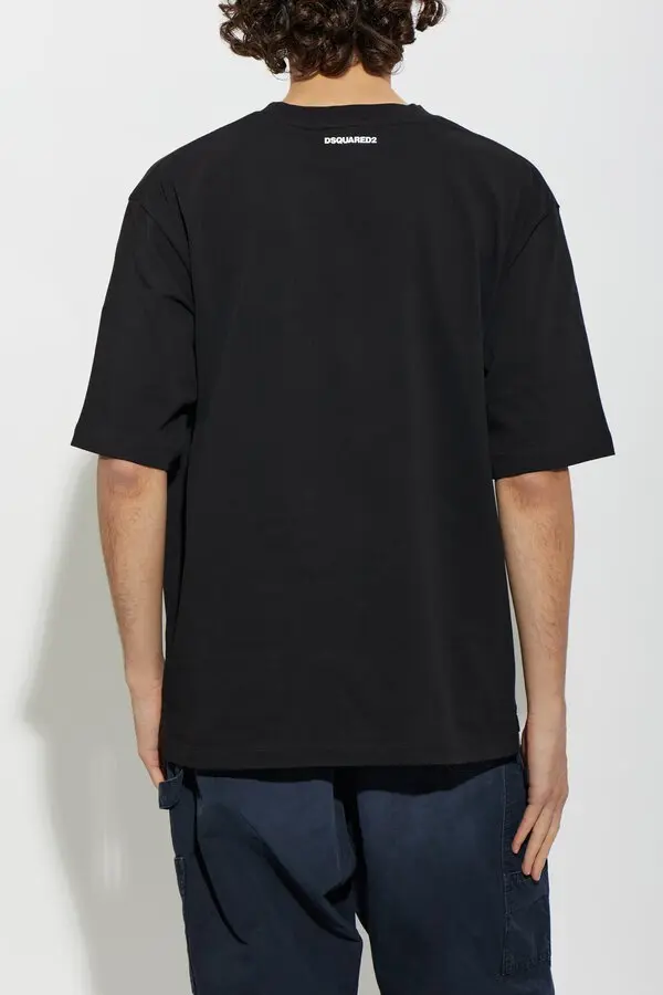 Dsquared2 Cotton T-shirt With Logo Print