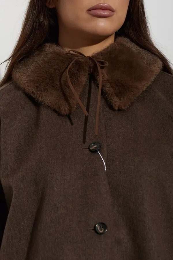BY MALENE BIRGER Faux Fur Collar ‘cowie