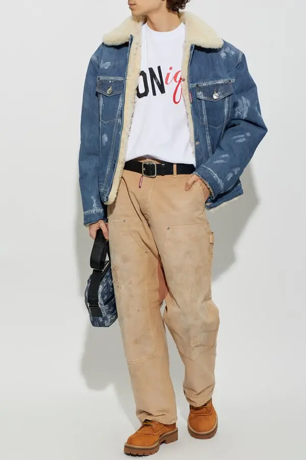 Dsquared2 Vintage’-style Denim Jacket