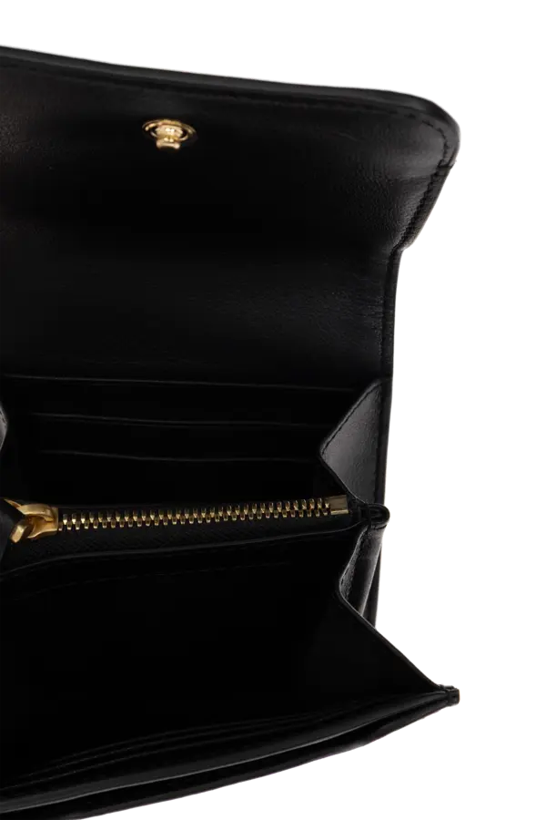 AMI Paris Leather Wallet With Logo