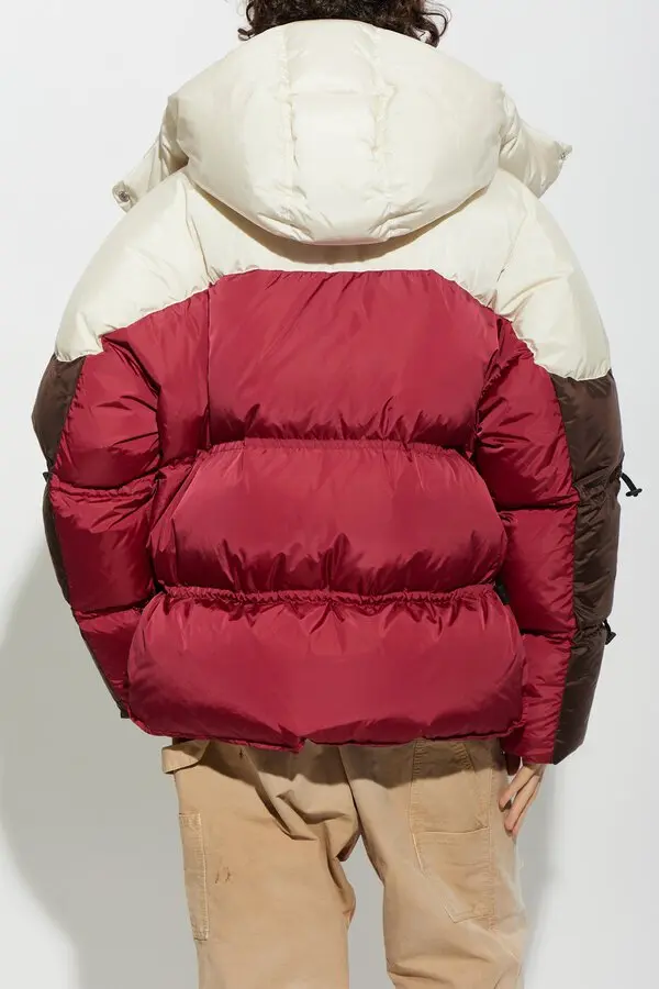 Dsquared2 Down Jacket With Embroidered Logo - Multicolour