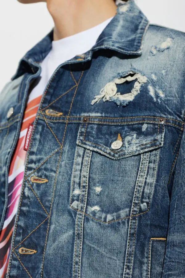 Dsquared2 Vintage’ Denim Jacket