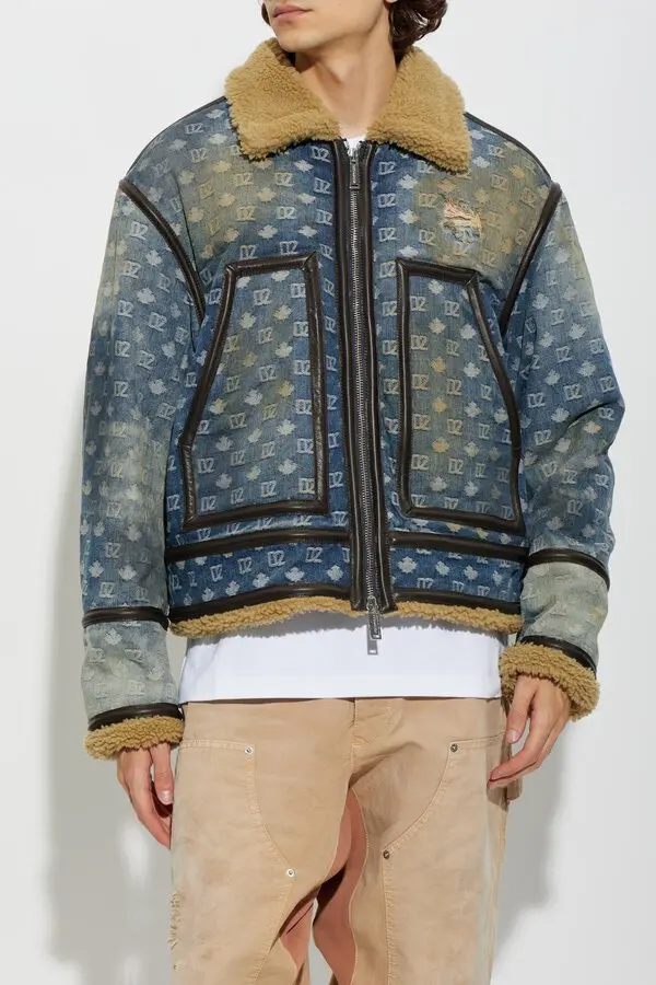 Dsquared2 Monogram Denim Jacket