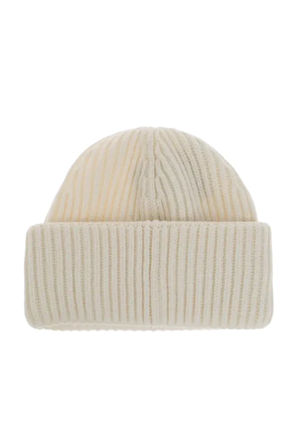 Canada Goose Wool Beanie With Logo Patch