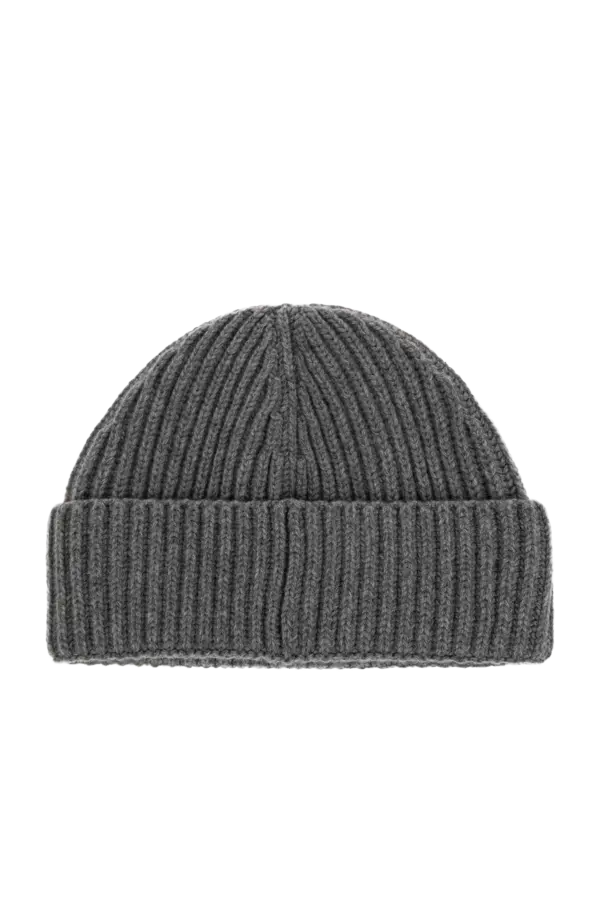 Canada Goose Wool Beanie With Logo Patch