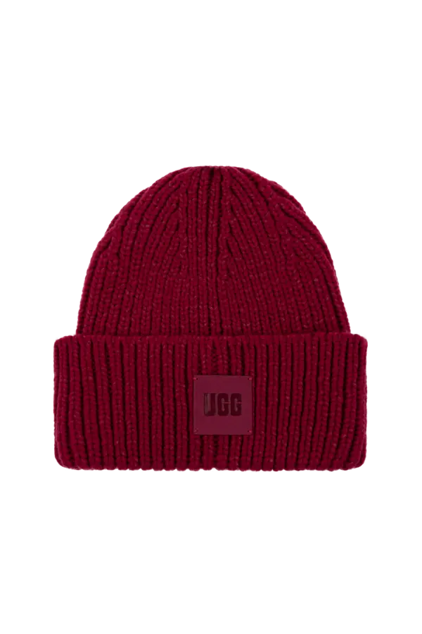 UGG Beanie With Logo Patch