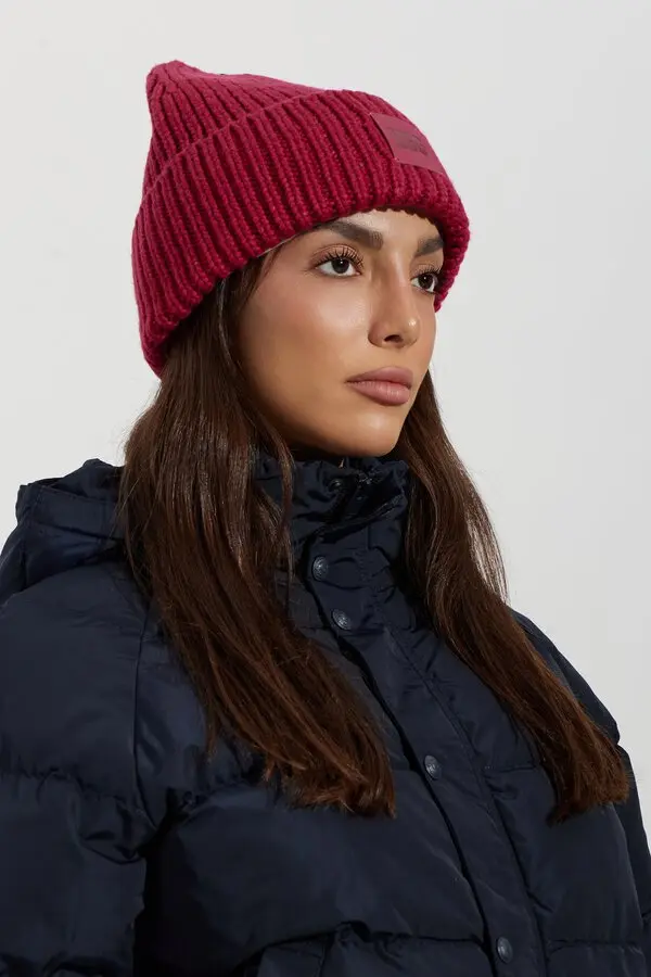 UGG Beanie With Logo Patch