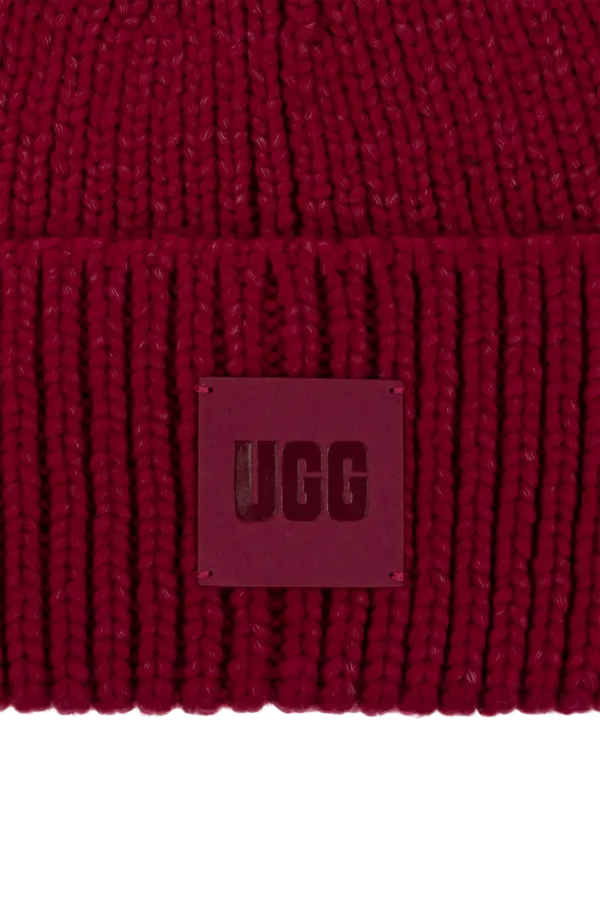 UGG Beanie With Logo Patch