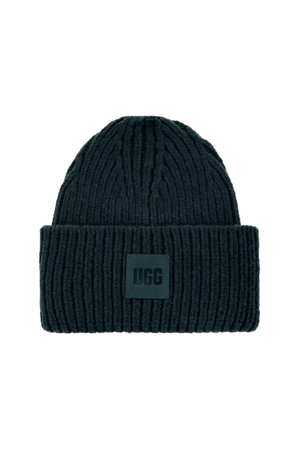 UGG Beanie Hat With Logo Patch