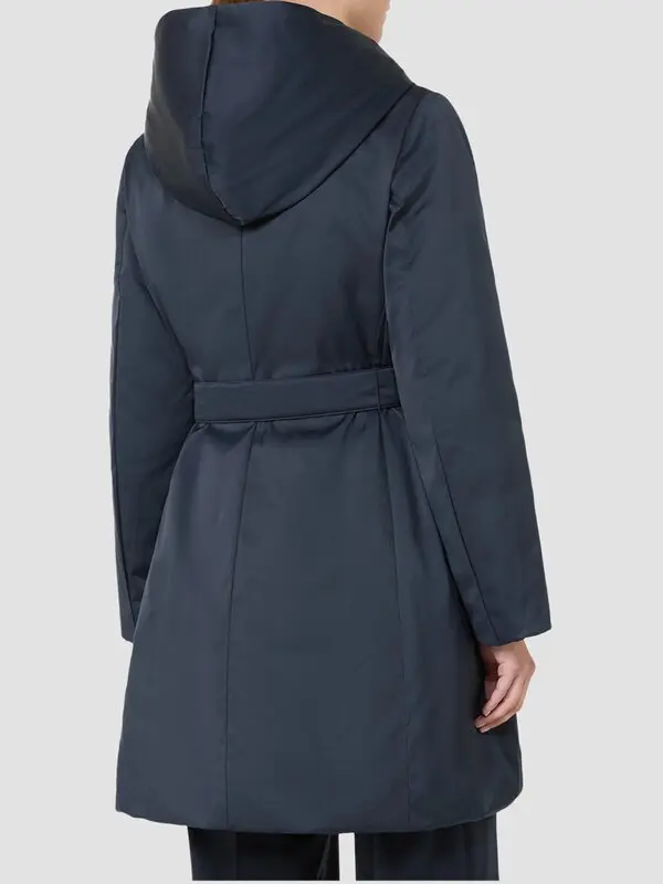 Max Mara Reversible Down Coat In Water Repellent Taffeta